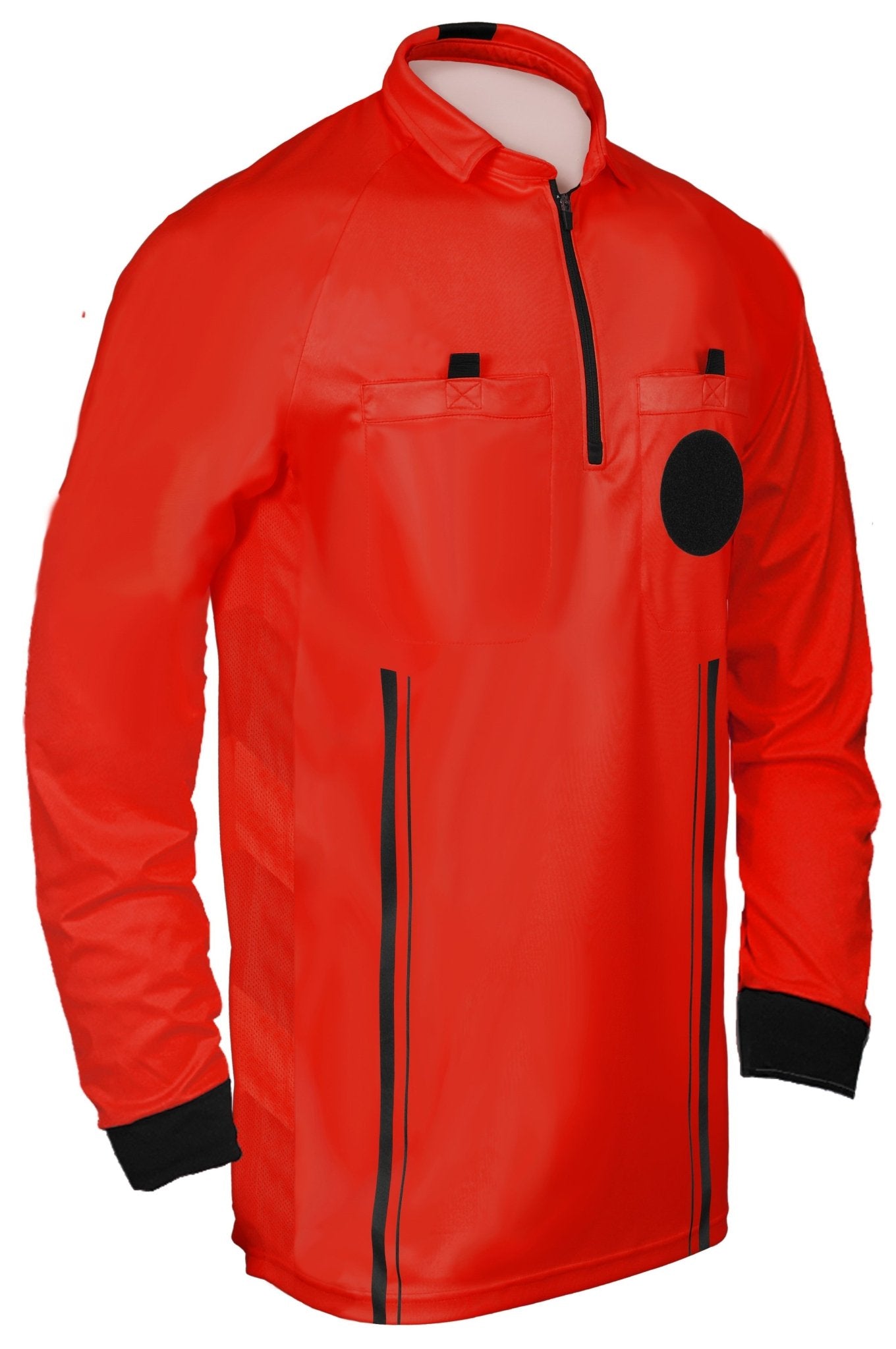 Full Sleeve Soccer Referee Jersey | Referee Shirt | Referee Uniform ...