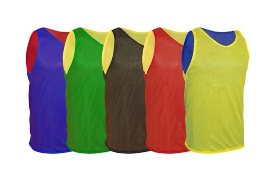 Reversible Soccer Pinnies | Sports Scrimmage Vest | 100% Polyester ...